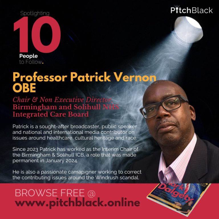 Patrick Vernon - Social Commentator, campaigner and cultural historian